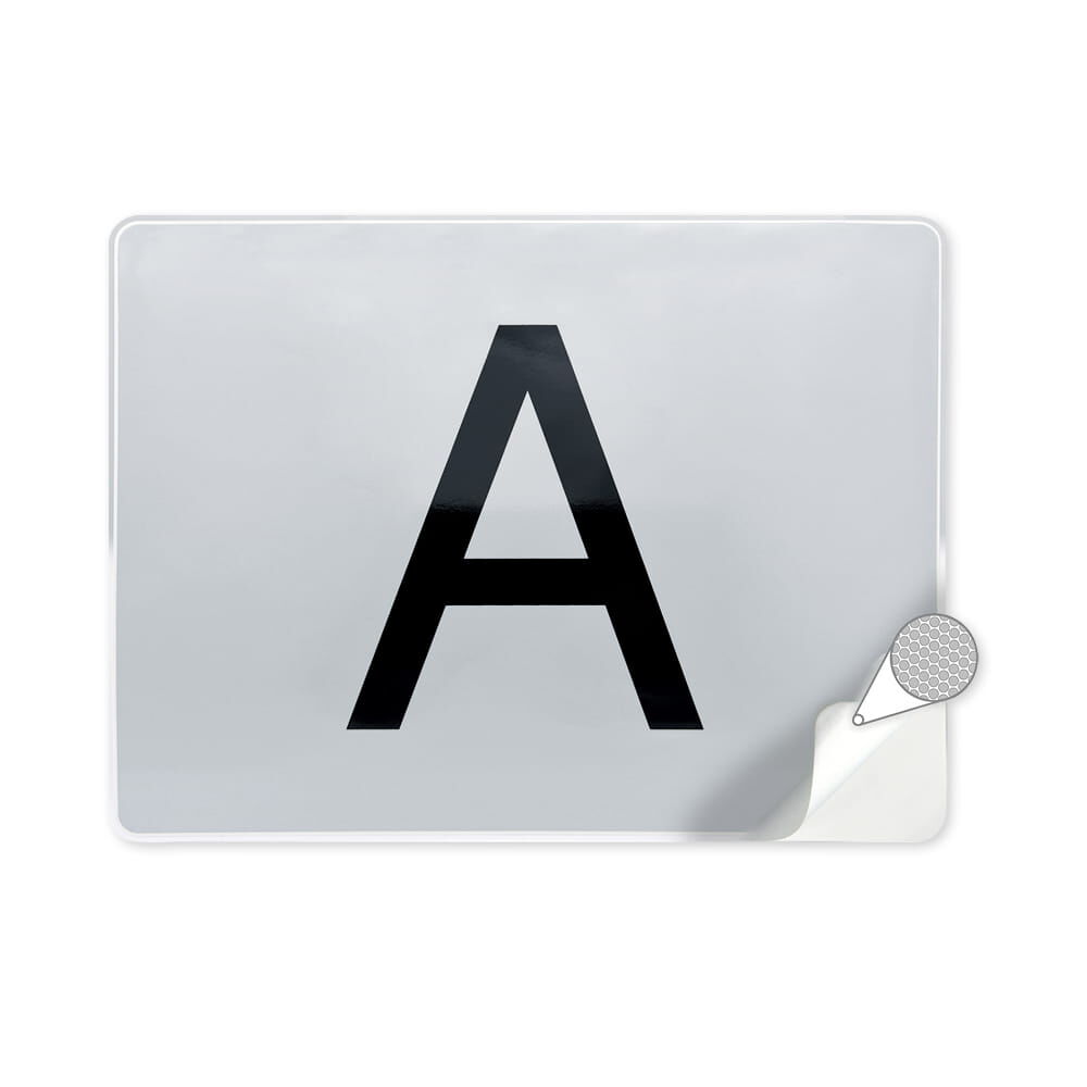 Selbsthaftende A-Tafel Abfalltafel Abfallschild Abfall-Schild ...