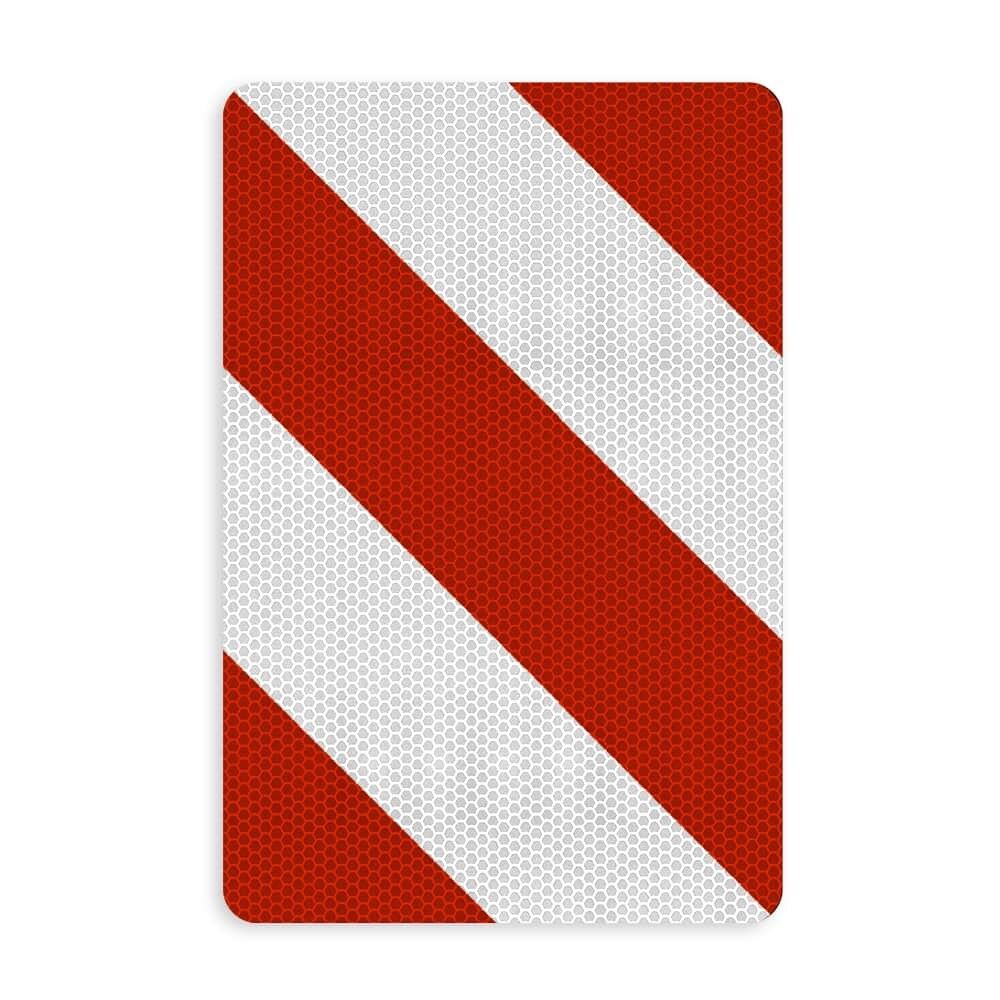 Sign Face Obstruction marker pointing right 626-20