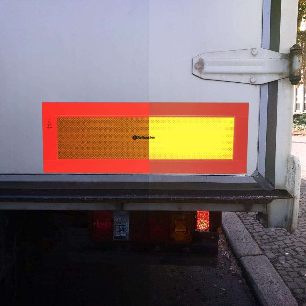 Set Rear Marker Boards for Trailers