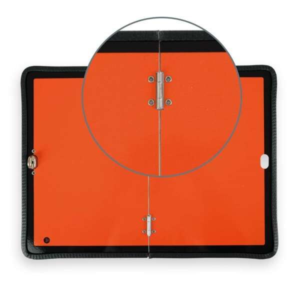 ADR Gefahrgutwarntafel - vertikal klappbar