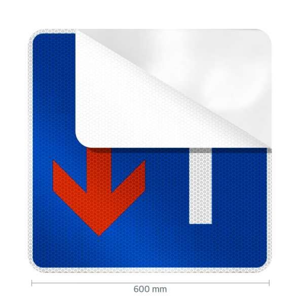 Sign Face VZ 308 Vorrang vor dem Gegenverkehr