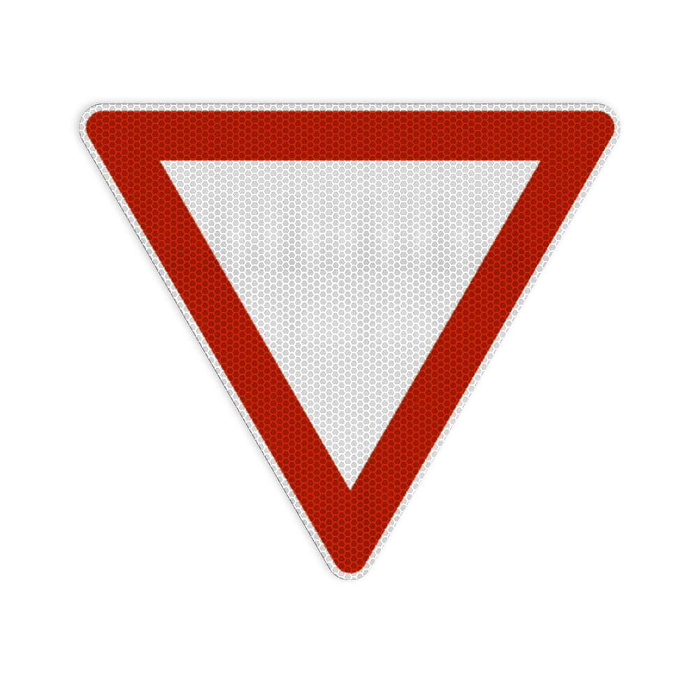 Give Way Traffic Sign