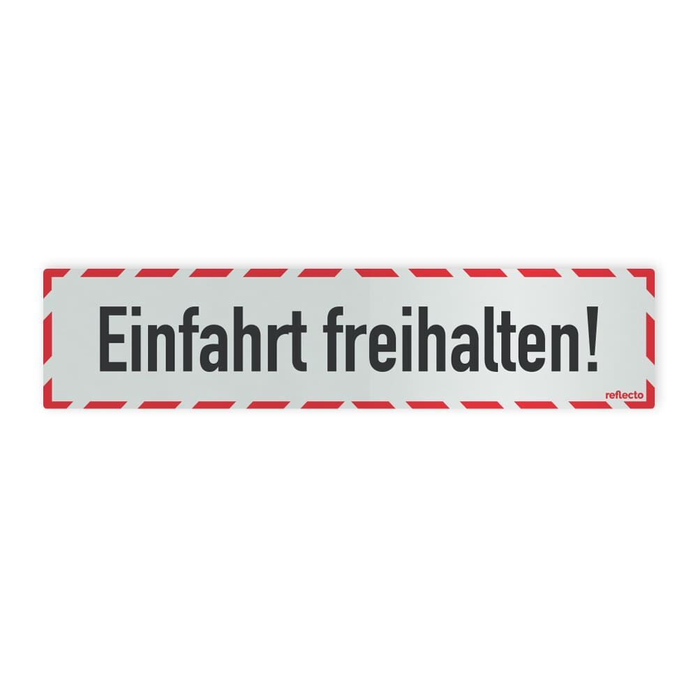 Sign „Einfahrt freihalten!“