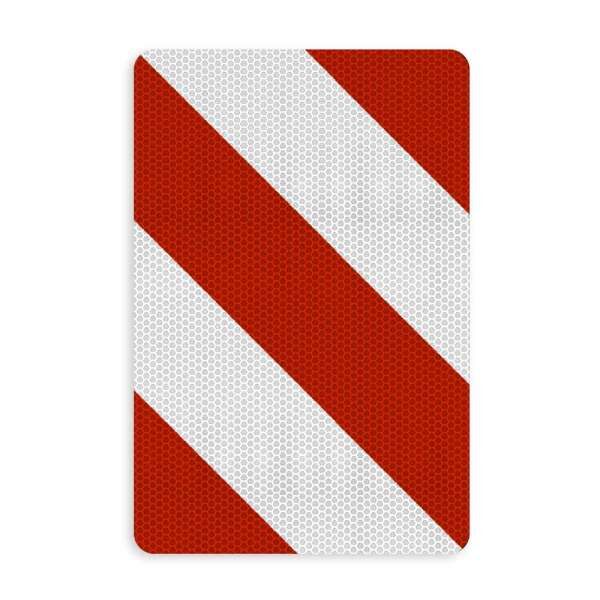 Sign Face Obstruction marker pointing right 626-20