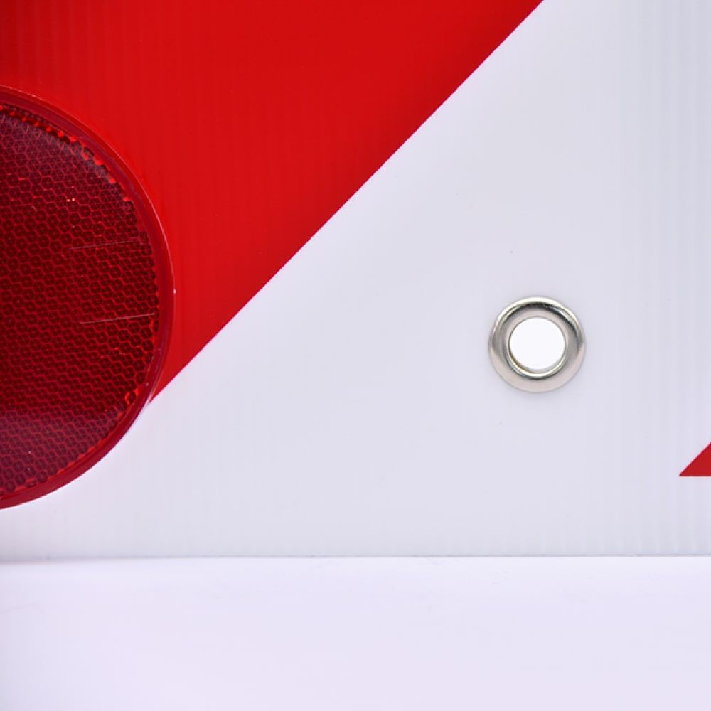 Protruding Load Warning Sign