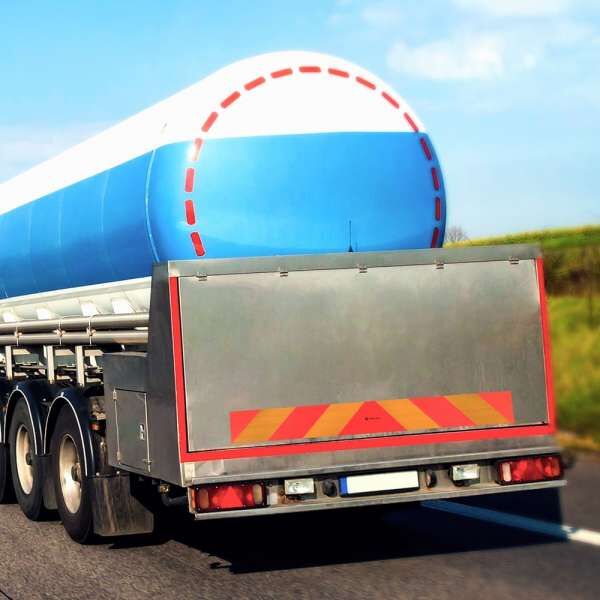 Long Rear Marker Board for Tractor Units