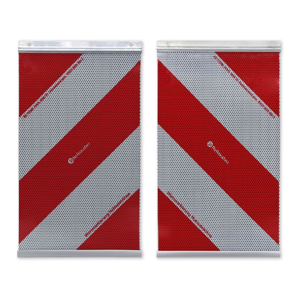 Set Orafol Tail Lift Flags