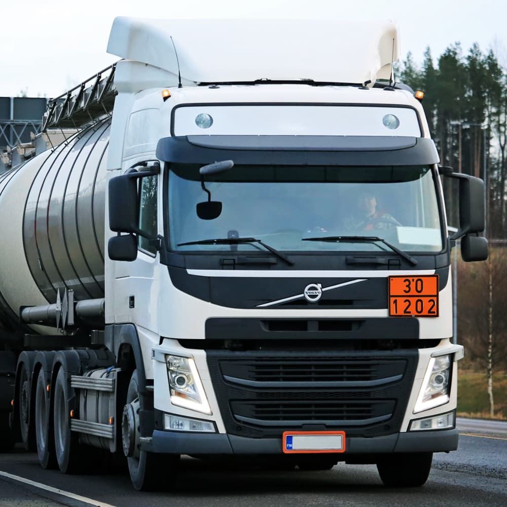 ADR Gefahrgutwarntafel Stahlblech 30/1202 starr 400x300mm