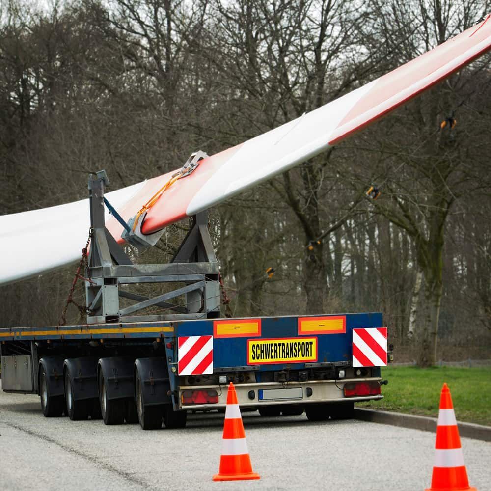 German Heavy Load Plate Schwertransport