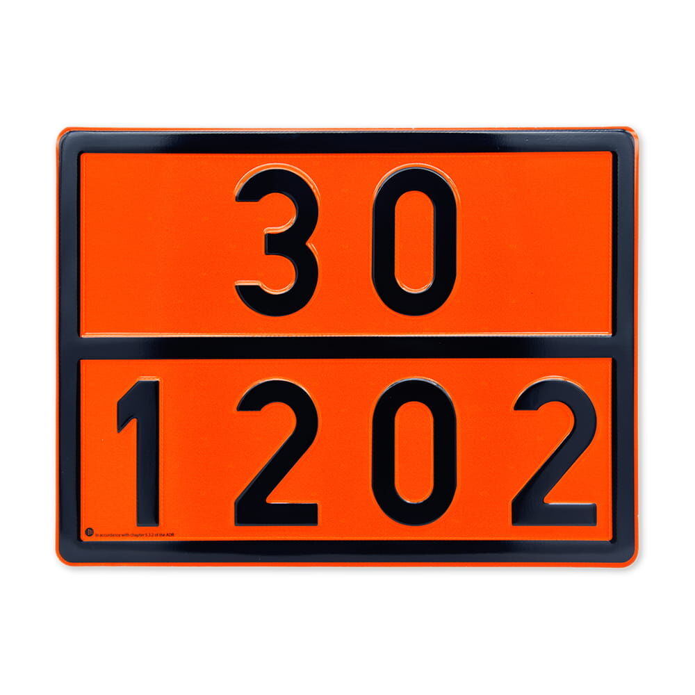 ADR Plate 30 - 1202