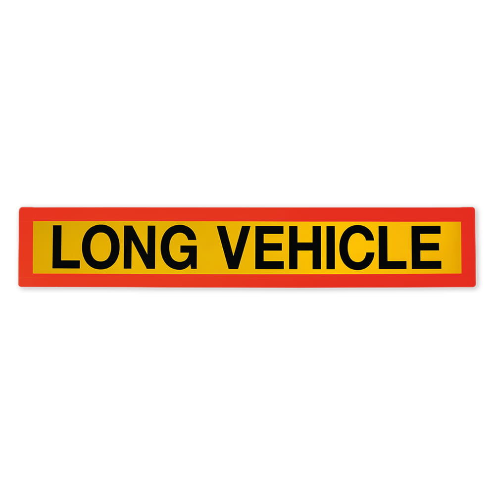 “Long Vehicle” marker board