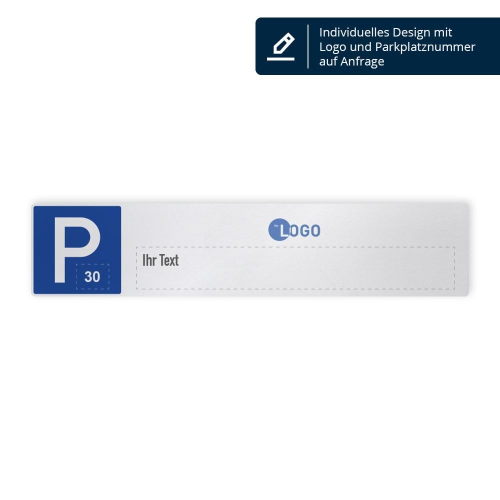 Custom Parking Space Sign