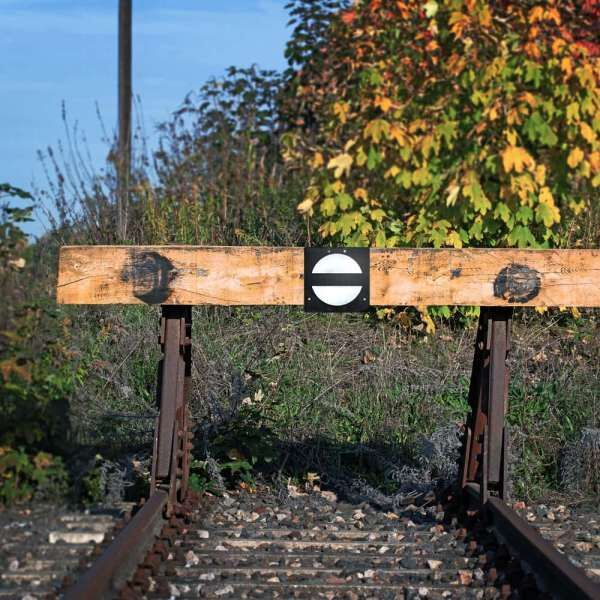 German Sh 0 Signal Stop! Driving prohibited