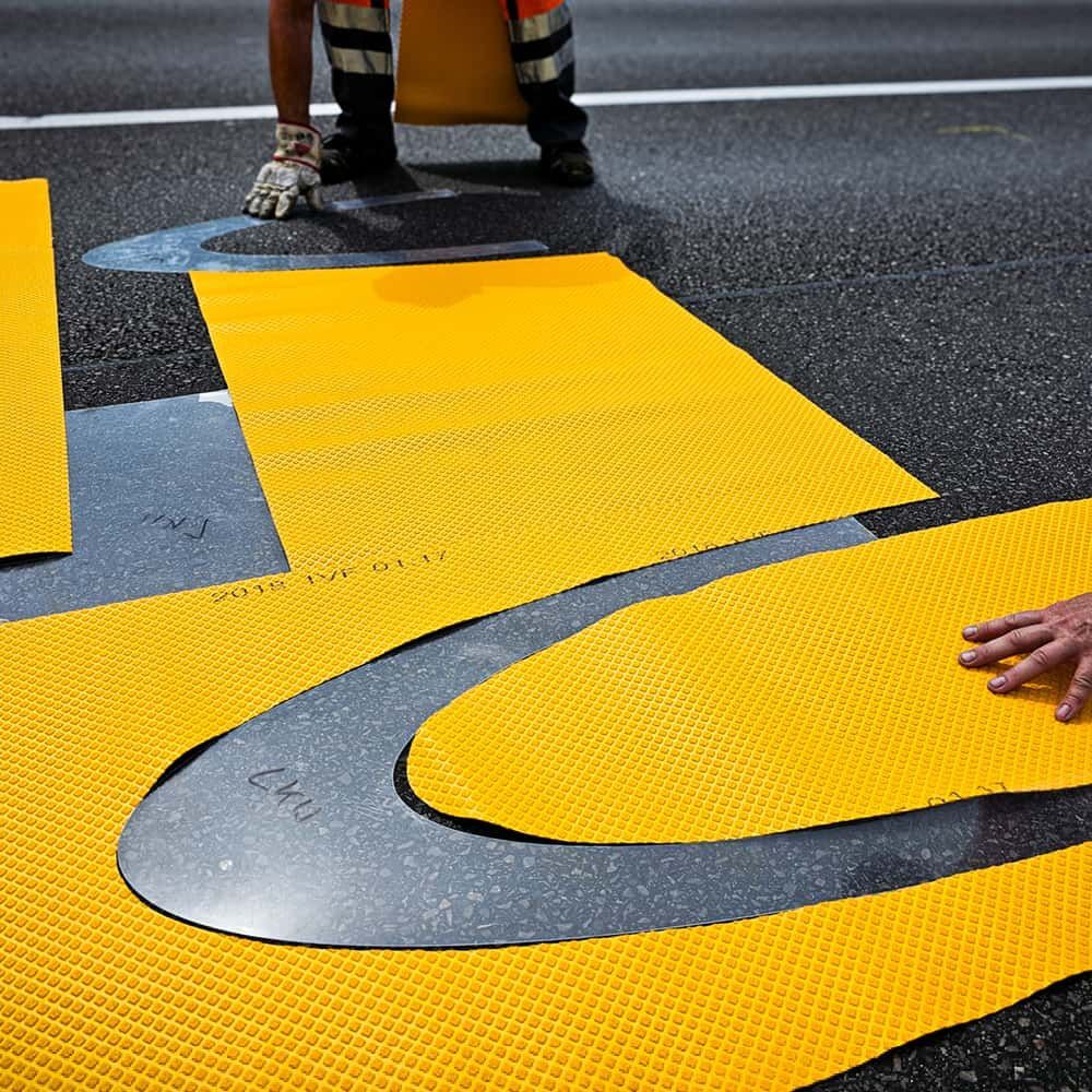 3M Stamark Lorry Symbol self adhesive Road Marking