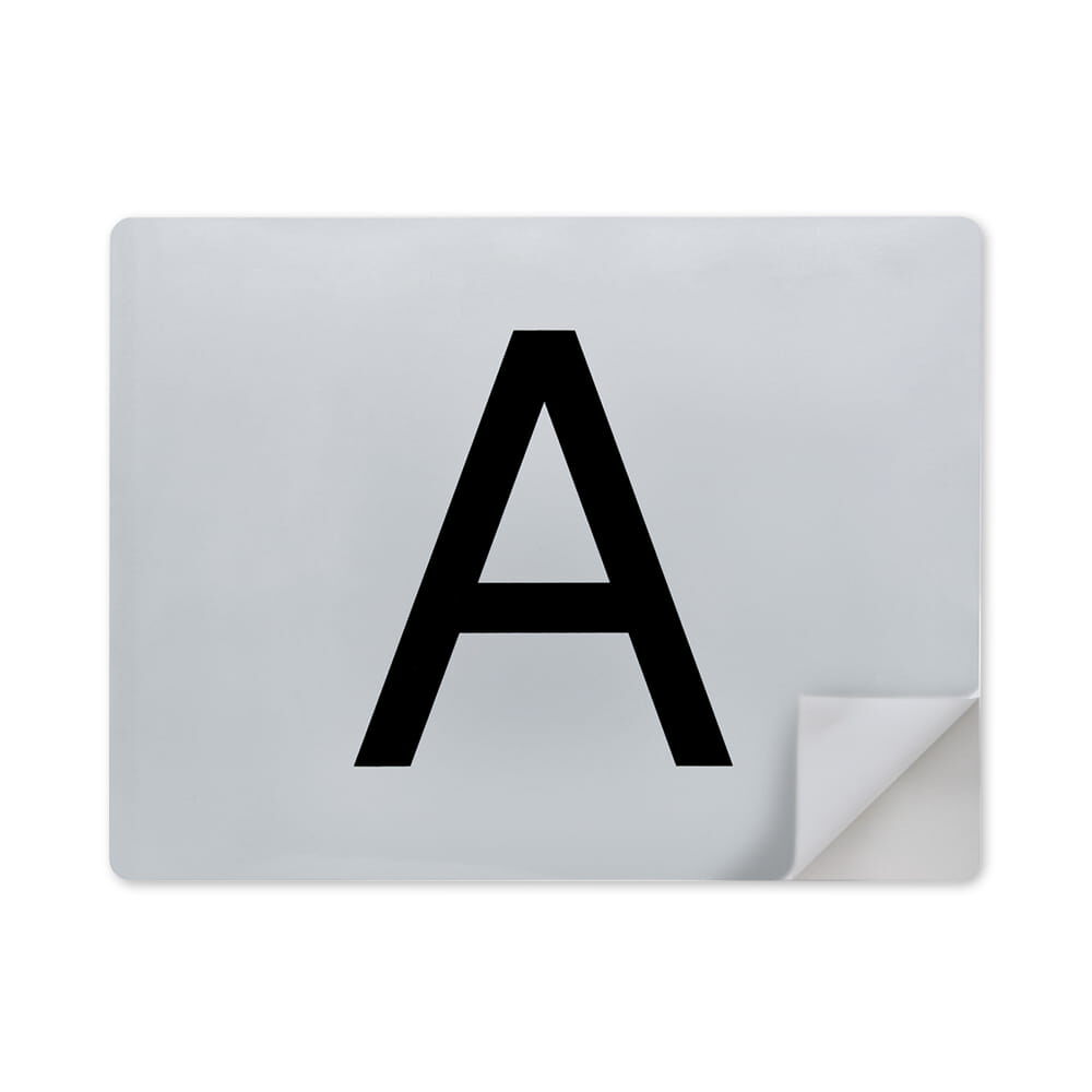 A Schild als PVC Aufkleber reflektierend 400 x 300mm