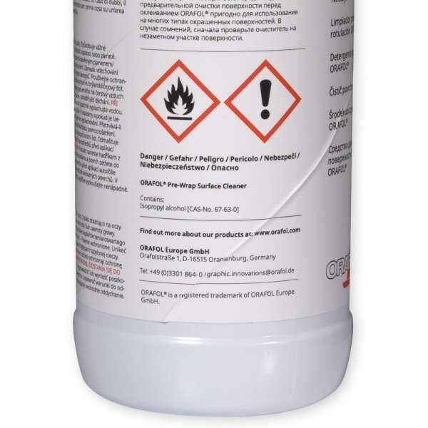 ORAFOL® Pre-Wrap Surface Cleaner