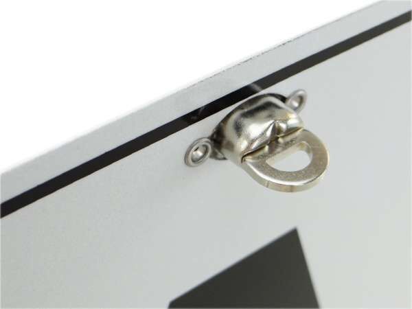 Aluminium A Schild horizontal klappbar mit/ohne Kantenschutz