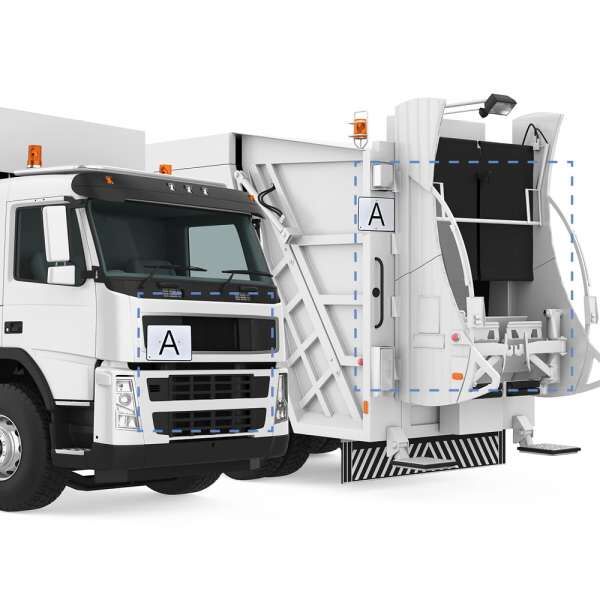 Reflecto Waste Transport Sign Rigid