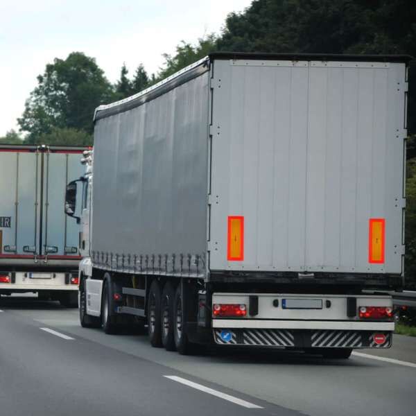 Set Rear Marker Boards for Trailers