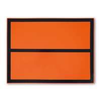 Plain ADR Plate Sticker with Horizontal Line
