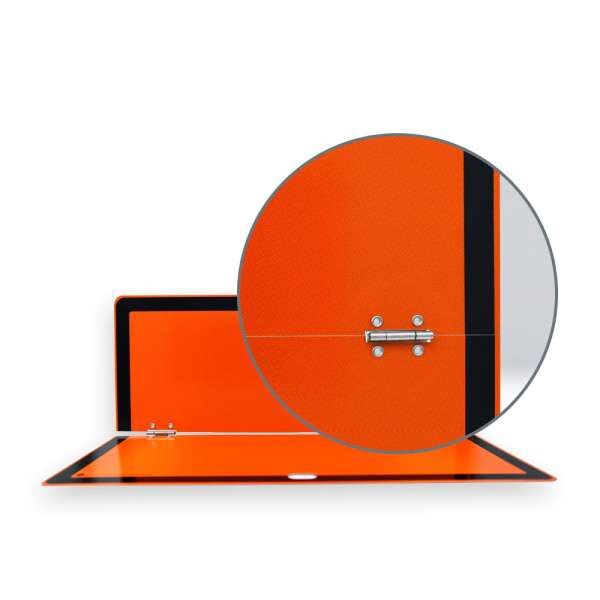 ADR Gefahrguttafel horizontal klappbar Stahlblech