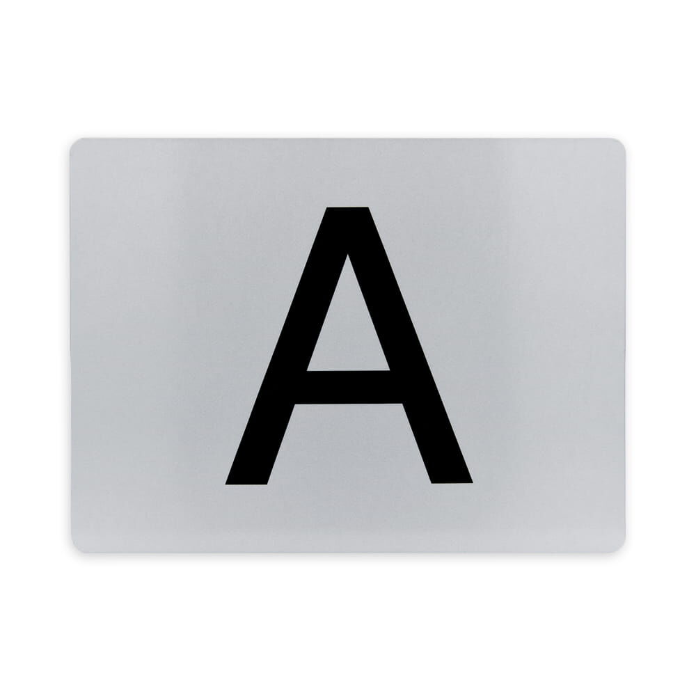 Stahlblech A-Tafel Abfalltafel Abfallschild Abfall-Schild reflektierend ...